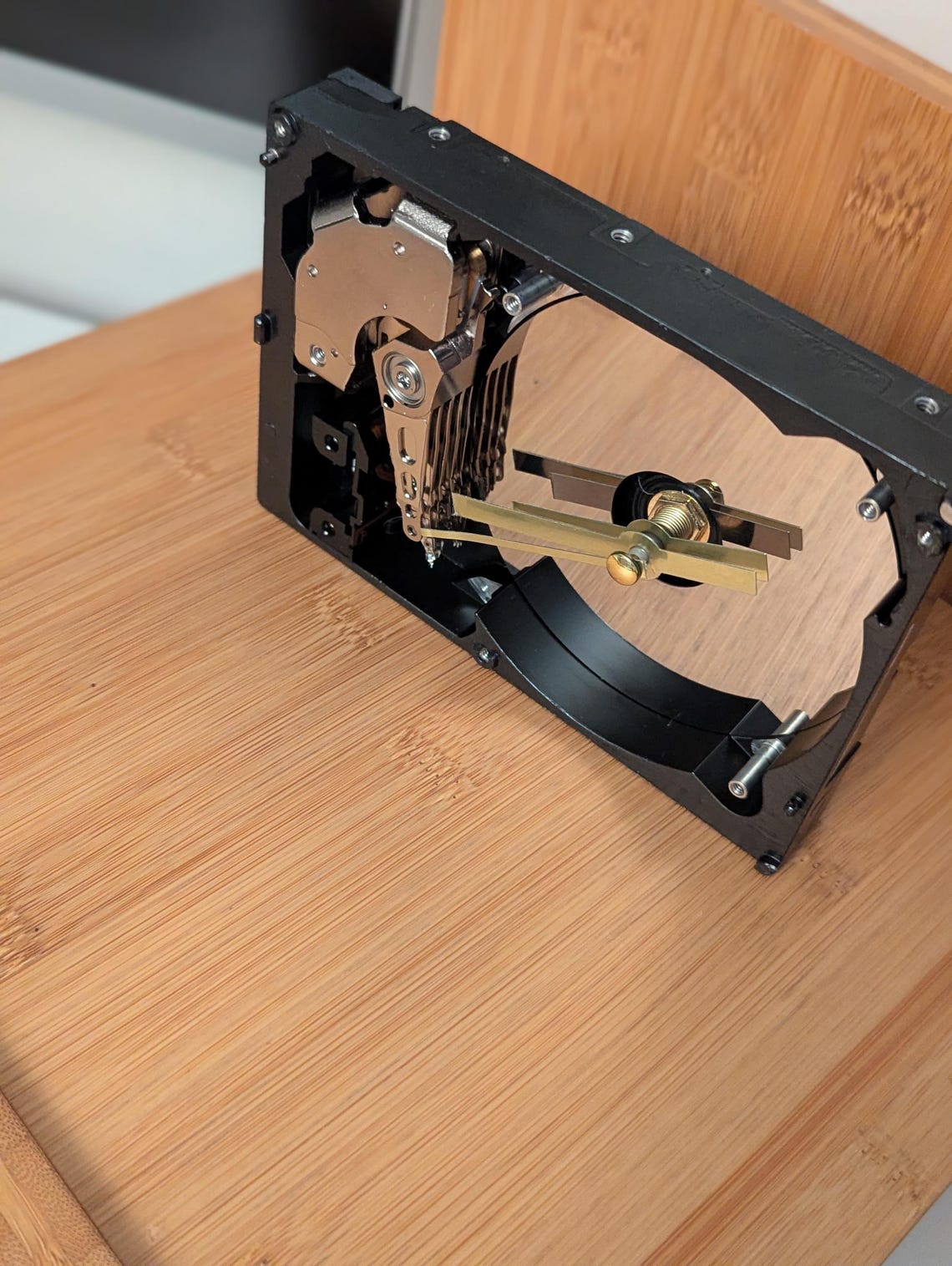 Modern Upcycled Hard Drive Clock - Etsy