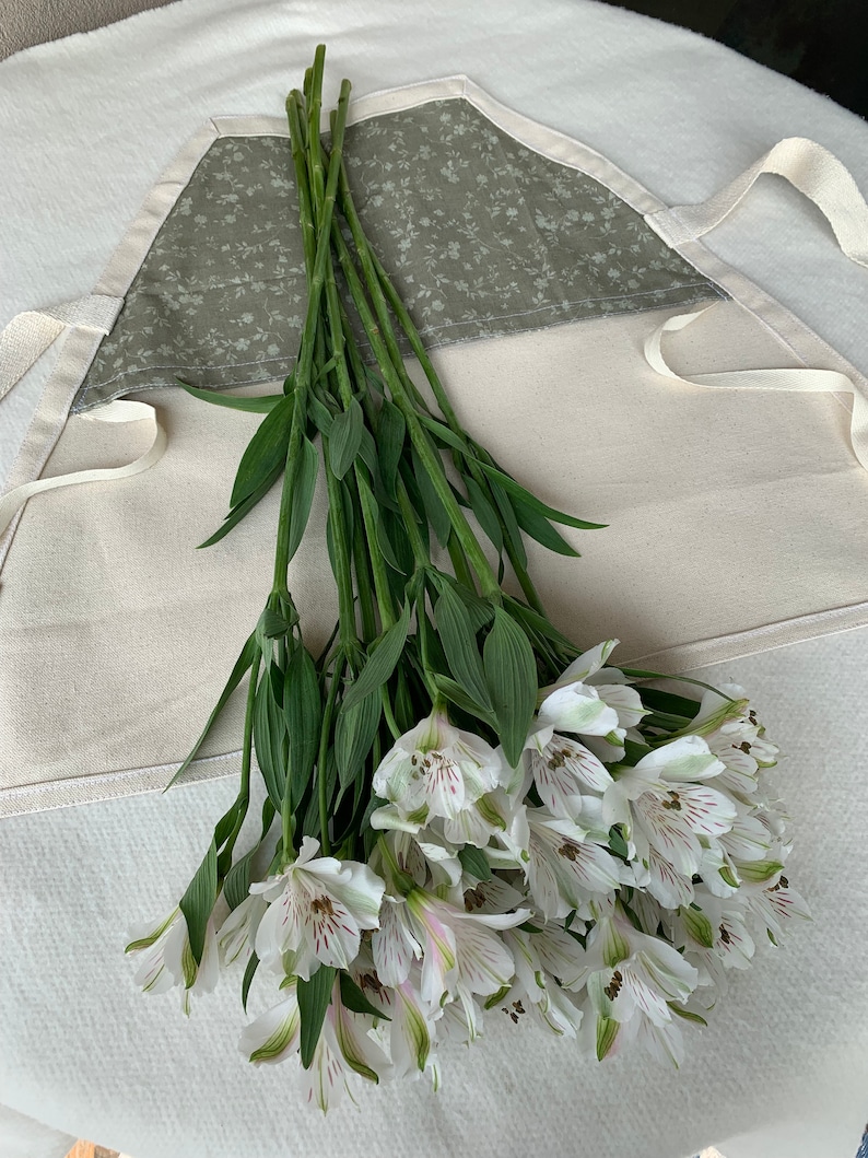 Fresh Cut Flower Tote, Lay Flat Flower Carrier With Pocket, Canvas Bag ...