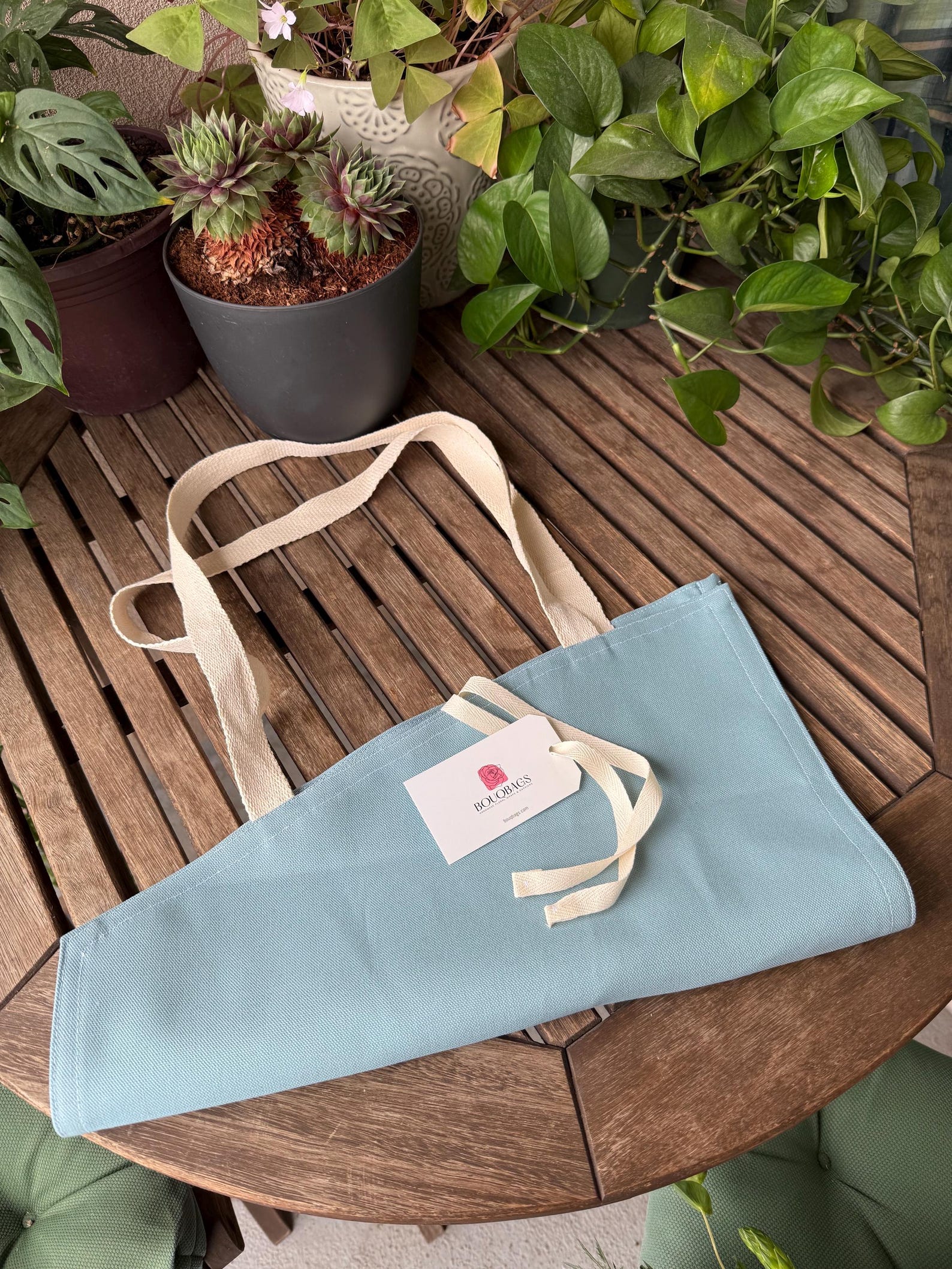 Fresh Cut Flower Tote, Flower Carrier With Pocket, Canvas Bag, Florist ...