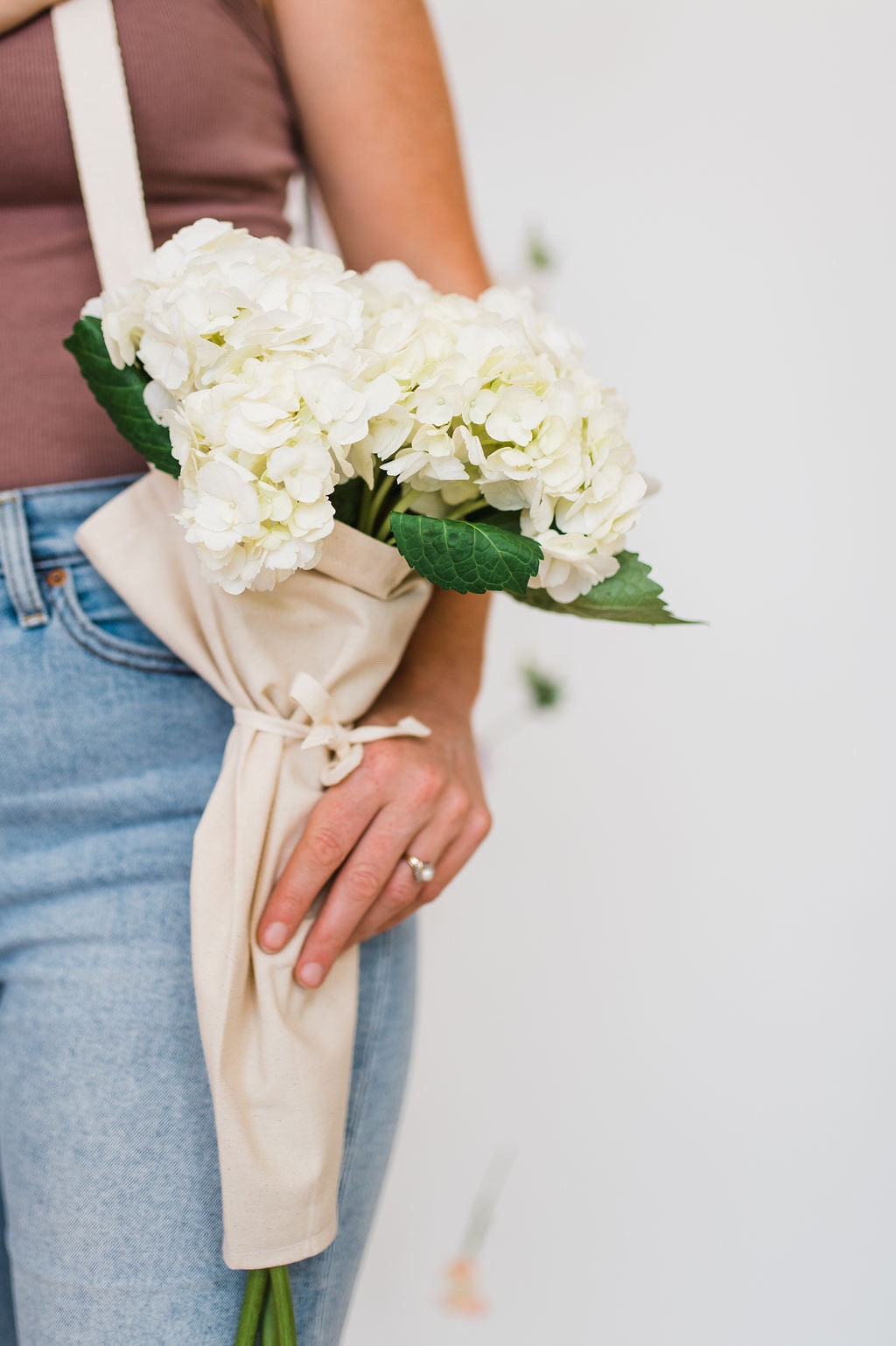 Flower Satchel, Bouquet Carrier Wrap, Florist Flower Tote Bag, Reusable ...