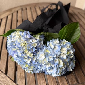 Fresh Cut Flower Tote, Lay Flat Flower Carrier With Pocket, Canvas Bag ...