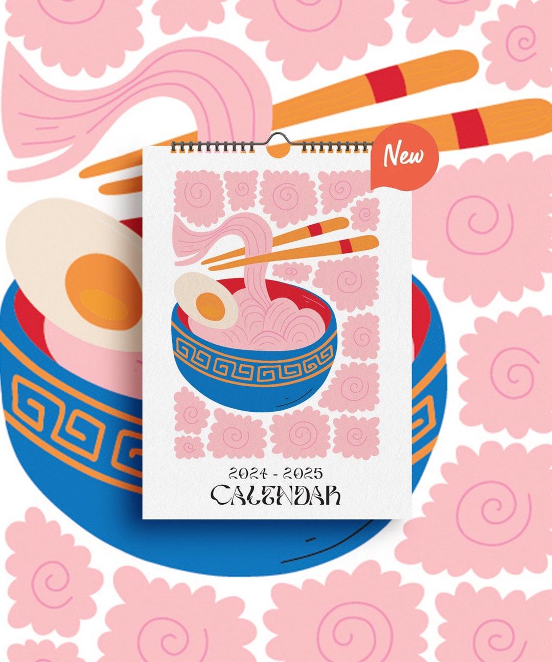 2024-2025 Bohemian Planner, 2024-2025 Boho Style Planner, A4 Calendar ...