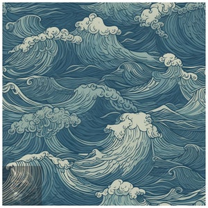 Digital Download Ocean Waves Patterns - Etsy