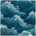 Digital Download Ocean Waves Patterns - Etsy