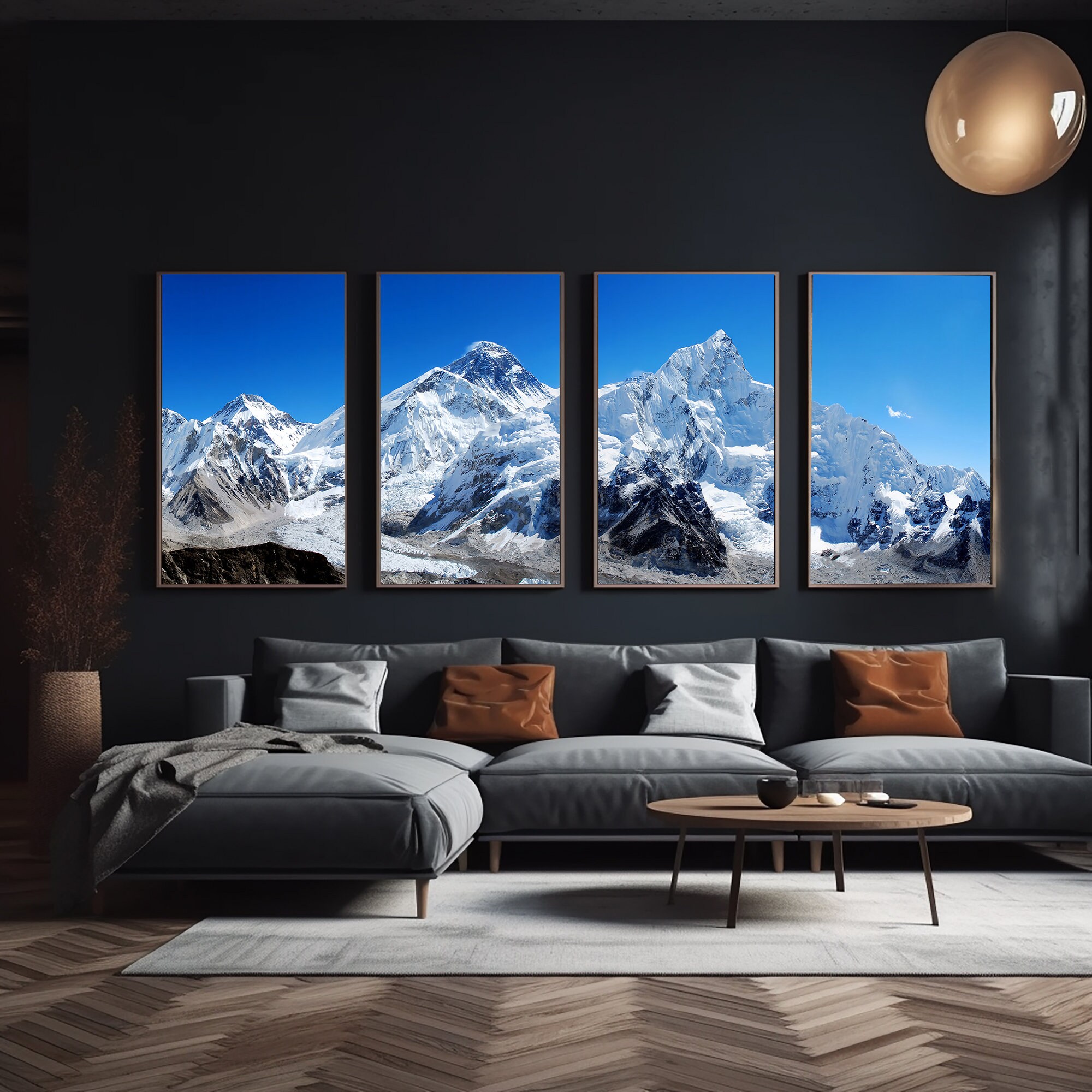 Mount Everest Summit Photo. Highest Peak World Image, Himalayan ...