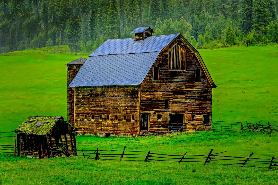 Barn Wall Art Rustic Artwork Old Barn Photos Wedding Gift Work From ...