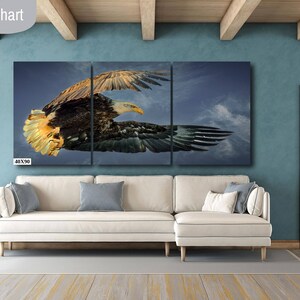 Bald Eagle Wall Art Photo Wall Decor Eagle Photograph Work From Home - Etsy