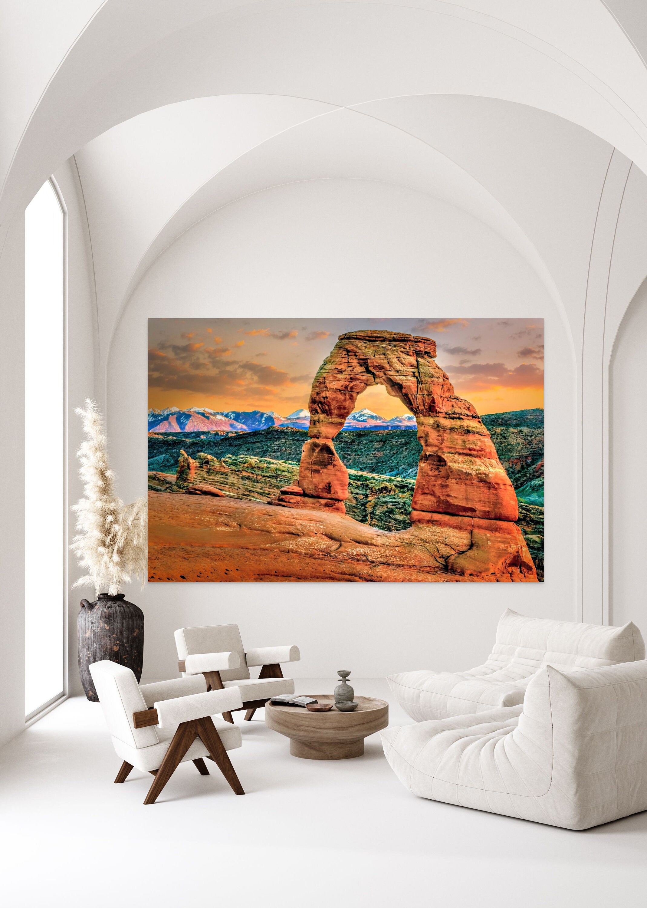 Delicate Arch Arches National Park Desert Southwest Sunset Nature ...