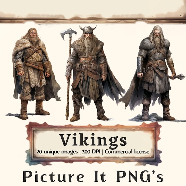Viking Clipart - Etsy