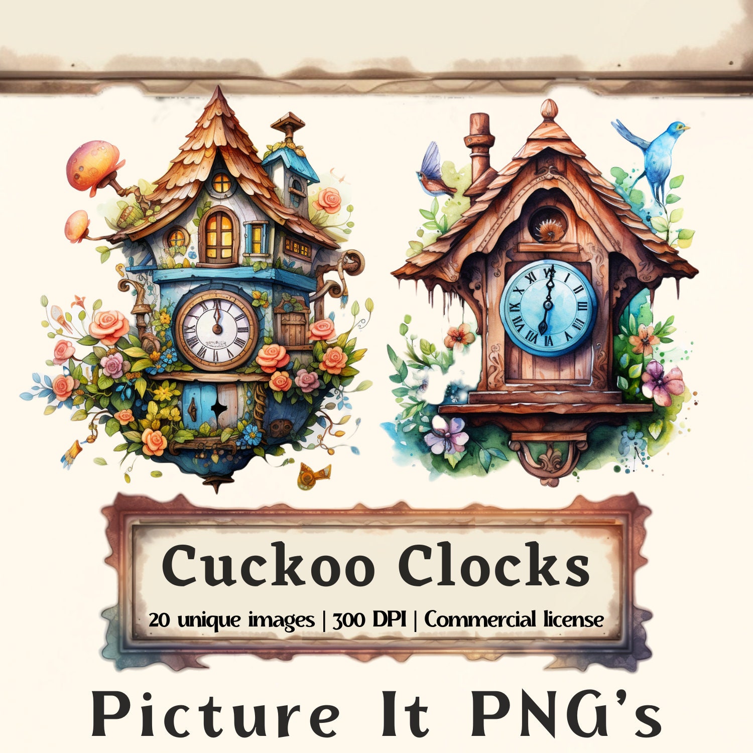 Cuckoo Clock Clip Art