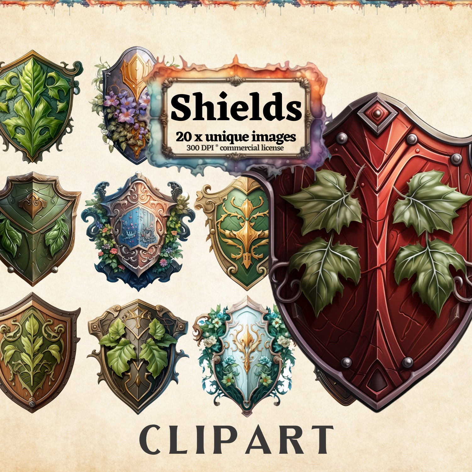 Medieval Shield Clipart