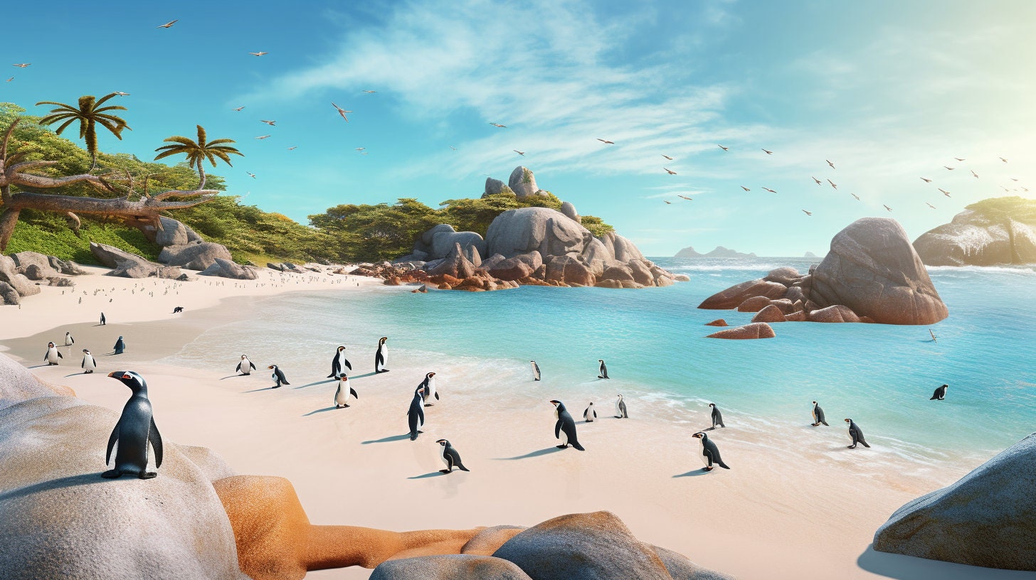 Funny Zoom / Teams Background, Penguins Background, Scenic Zoom/teams ...