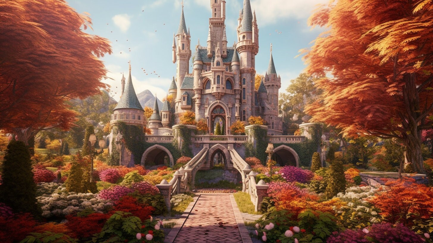 Castle Scene Zoom or Teams Background, Medieval Zoom/teams Background ...