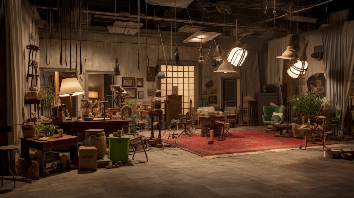 Zoom Background, Teams Background, TV Sitcom Stage Images - Etsy