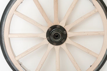 Handmade Amish Sealed Bearing Pony/display Cart Wheel - Etsy