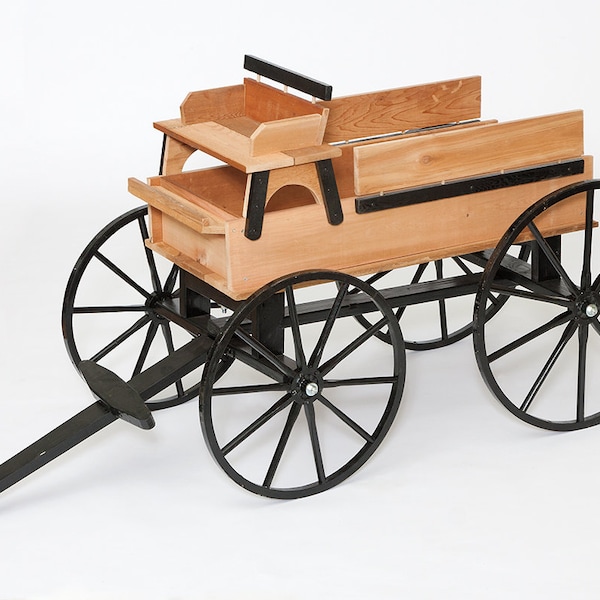 Antique Red Wagon - Etsy