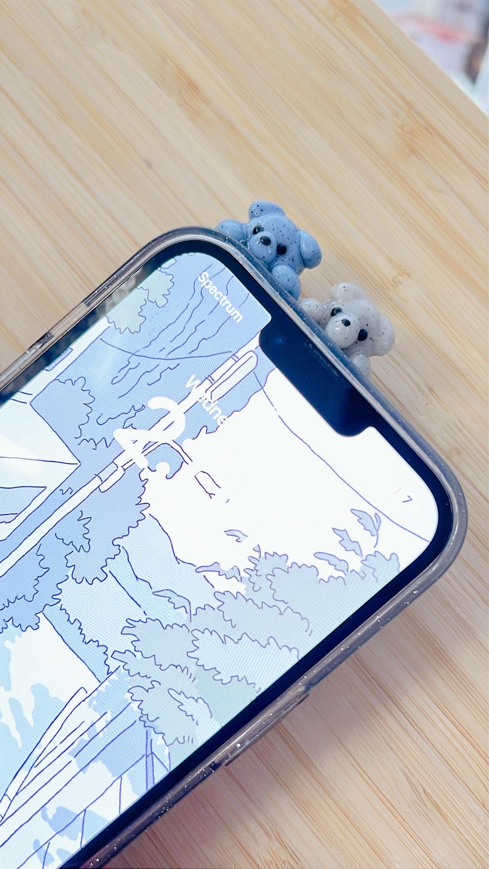 Dog/ Bear/ Snoopie Phone Hippers - Etsy