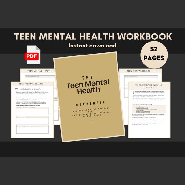 Mental Health Journal - Etsy