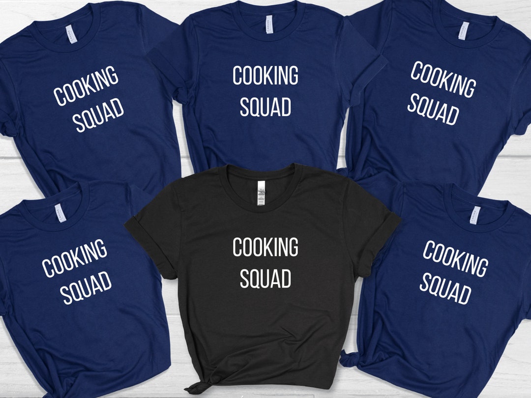 Cooking Squad Shirt: Foodie Cookoff T-shirt - Etsy