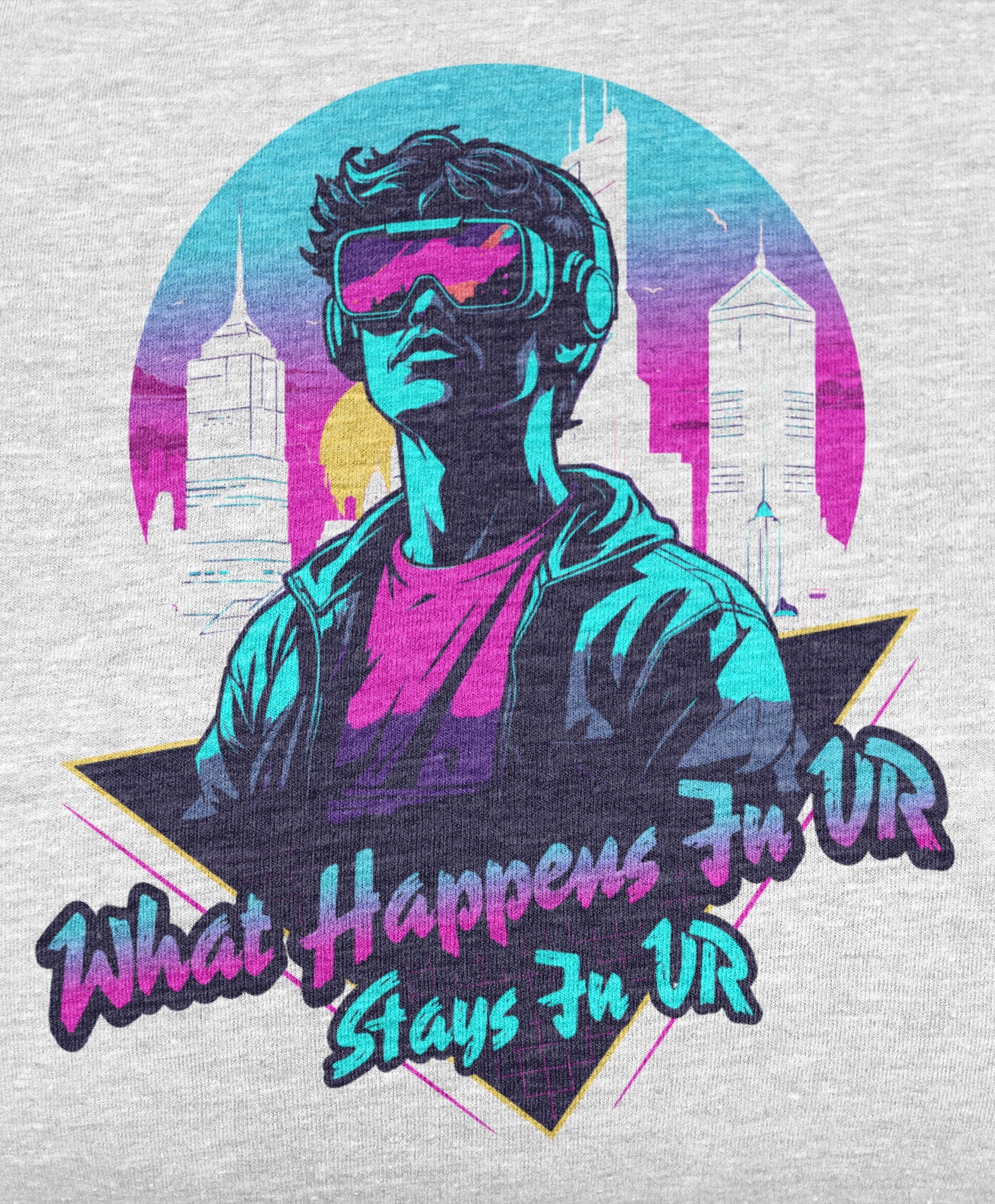 What Happens in VR, Stays in VR, Virtual Reality Adventure Shirt, Retro ...