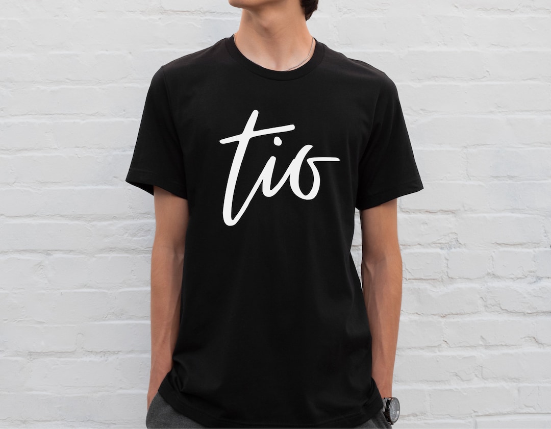 Tio T-shirt, Uncle to Be, Uncle in Spanish Shirt, Cute Uncle Shirt ...