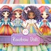 50s Women Paper Dolls Kit | Dolls Journaling | Fussy Cut | Digital ...
