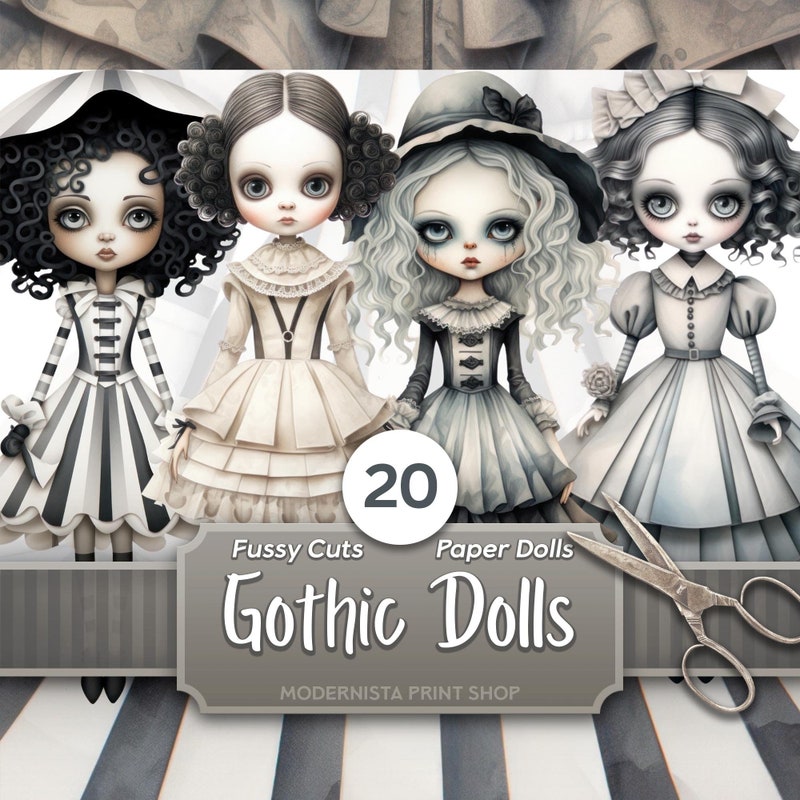 Dark Academia Dolls - Etsy UK