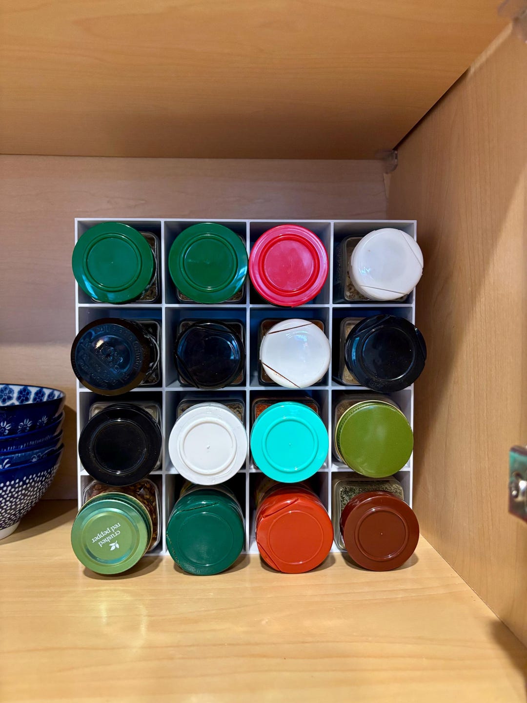 Modern Spice Rack Organizer | Kitchen Cabinet & Pantry Storage - Etsy