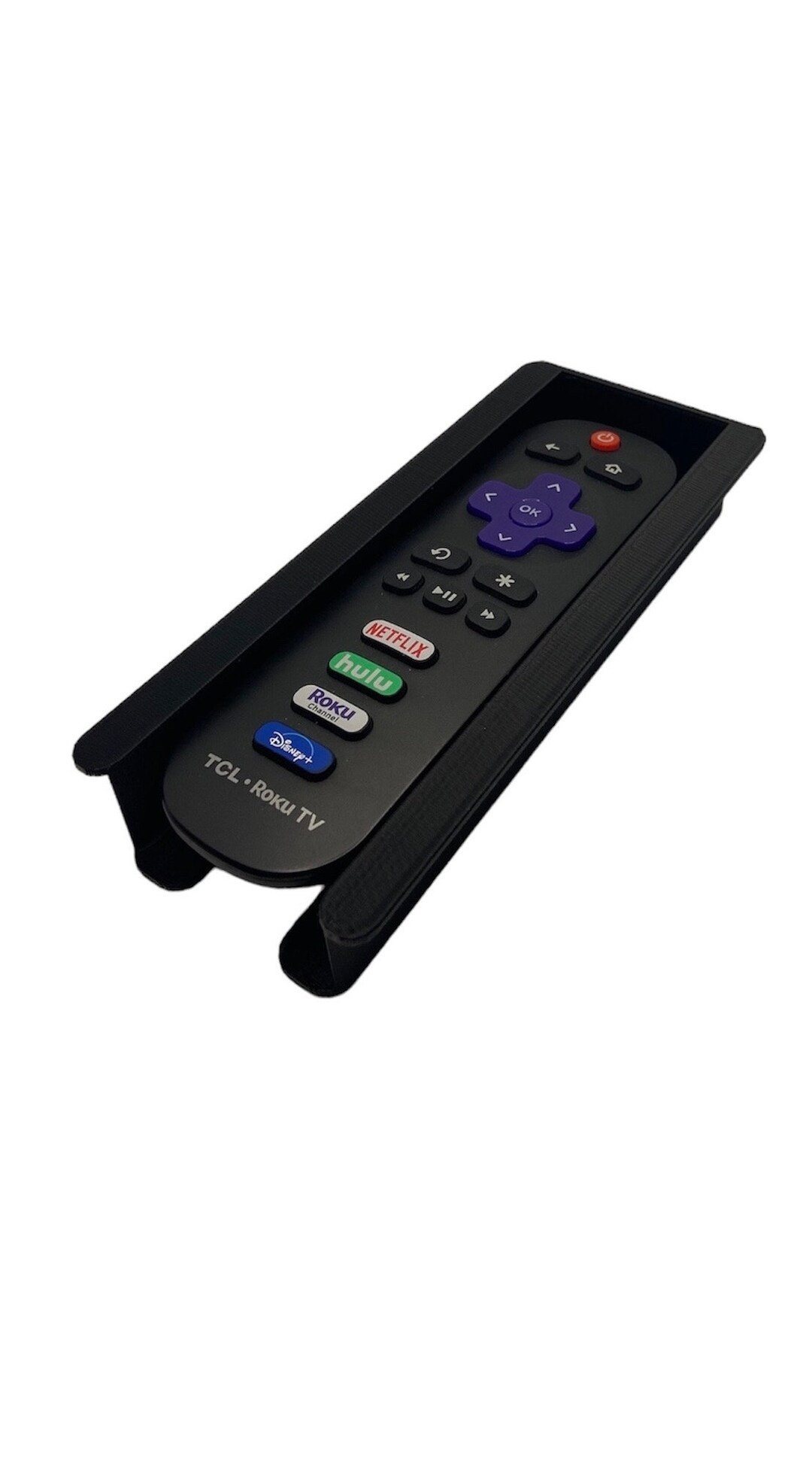 Under Table Roku Remote Holder Neatly Store Your Controller Eliminates ...