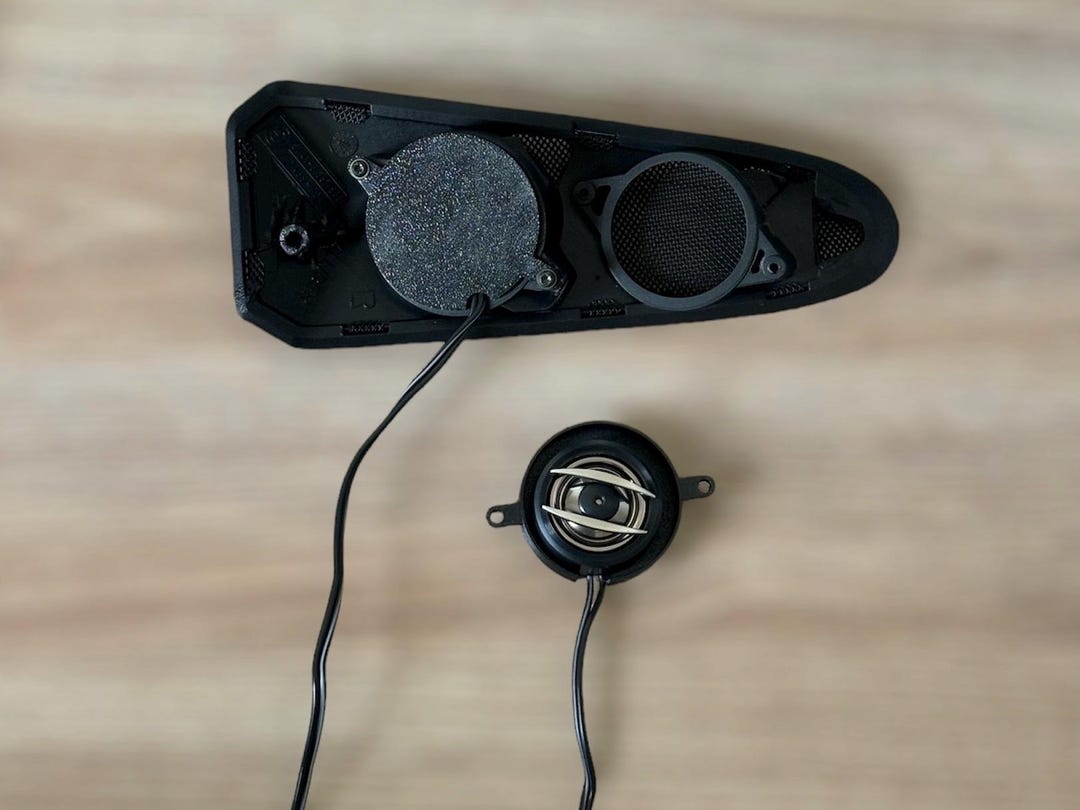 BMW Z3 Aftermarket Tweeter Door Mounts | for 3/4 Inch/20mm Tweeters ...