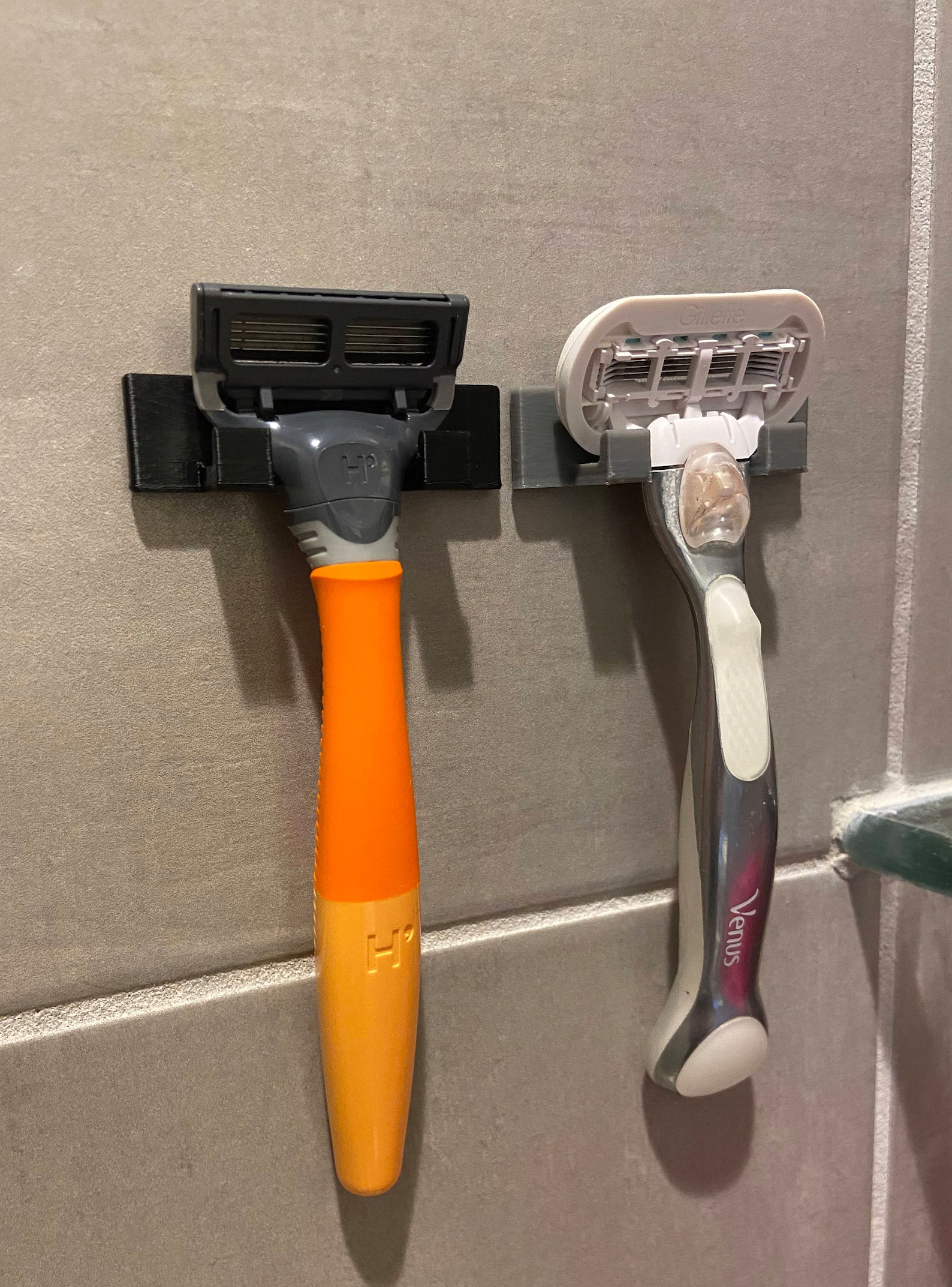 Universal Razor Holder: Shower Storage With 3M Tape - Etsy