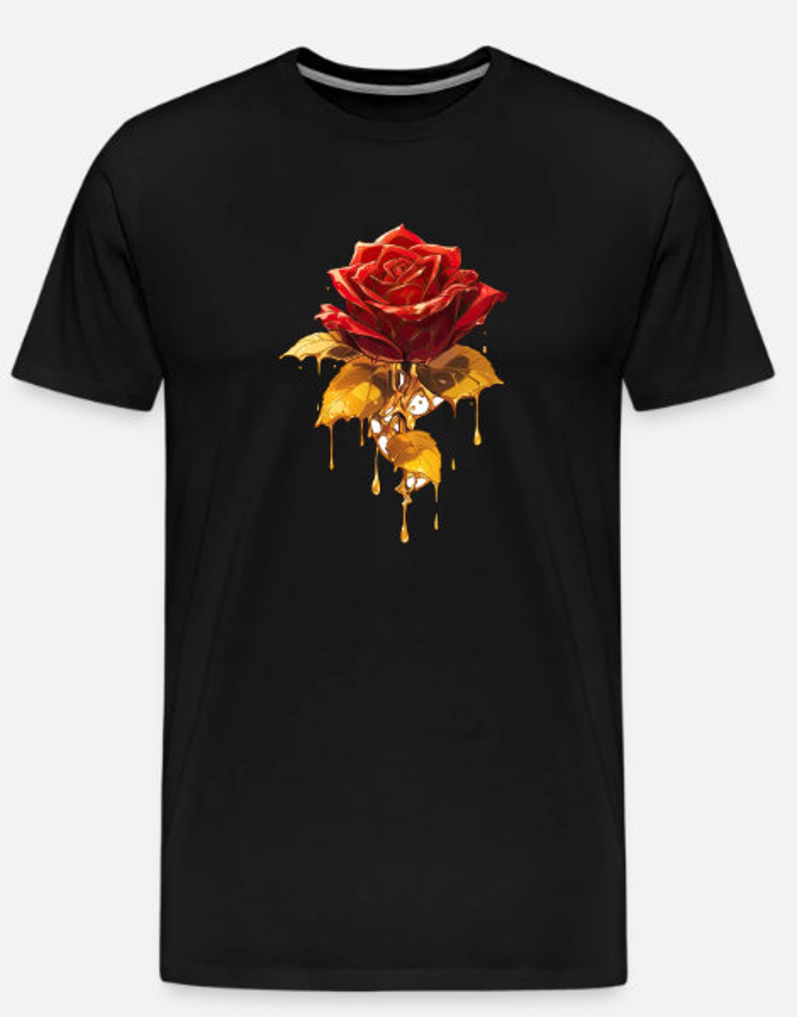 Dripping Rose Png Sublimation Rose Png Colorful Png Fantasy - Etsy