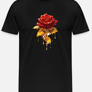 Dripping Rose Png Sublimation Rose Png Colorful Png Fantasy - Etsy