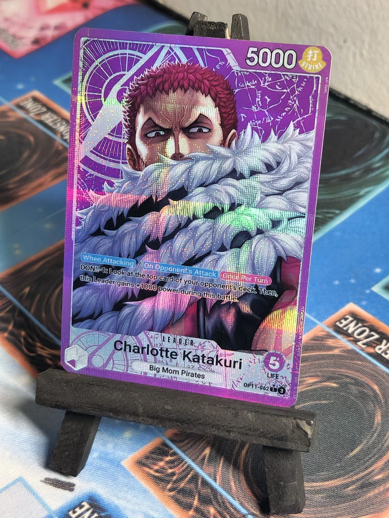 Charlotte Katakuri Leader Alt Art OP11-062 One Piece Proxy - Etsy