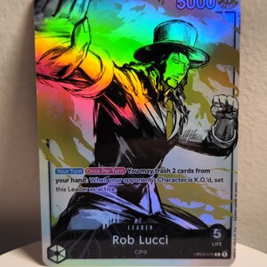 Rob Lucci Leader Op03-076 One Piece Proxy - Etsy