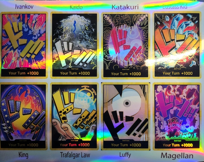 Marco - One Piece TCG Custom Alt Art Leader *foil* & *emboss* - Etsy