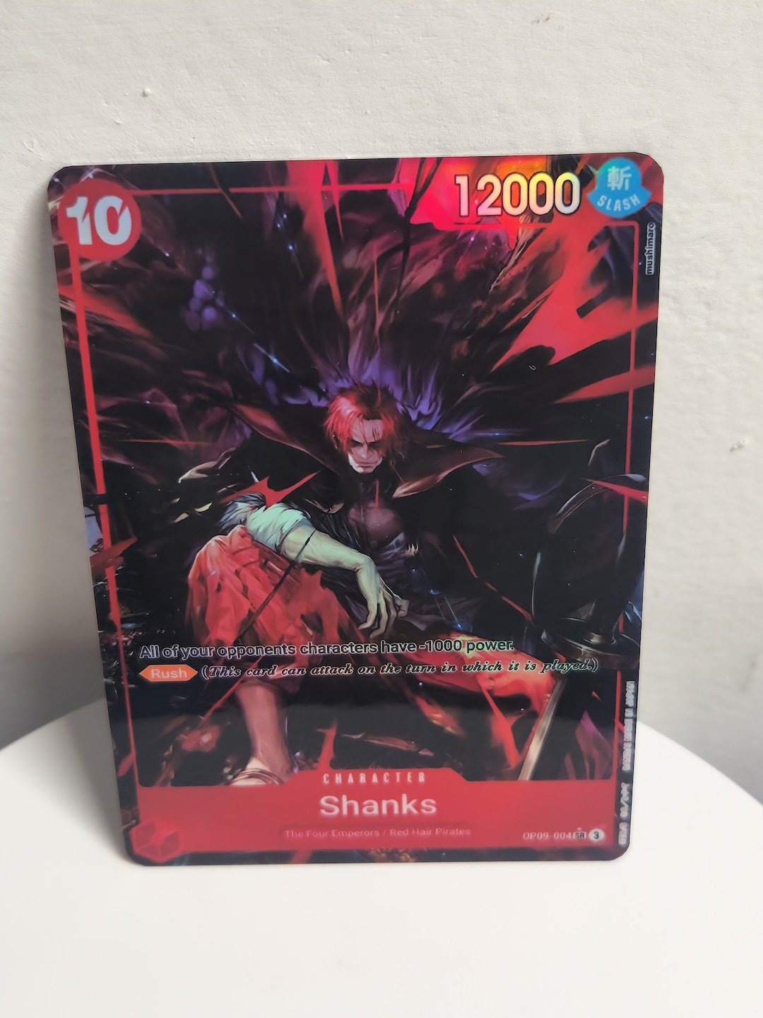 Shanks Alt Art Op09-004 One Piece Proxy - Etsy