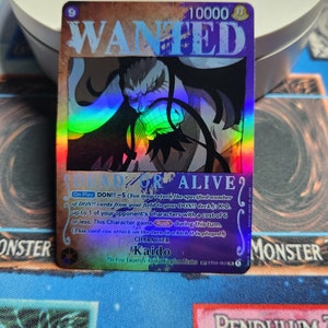 Kaido Wanted Poster St04-003 One Piece Proxy - Etsy Canada