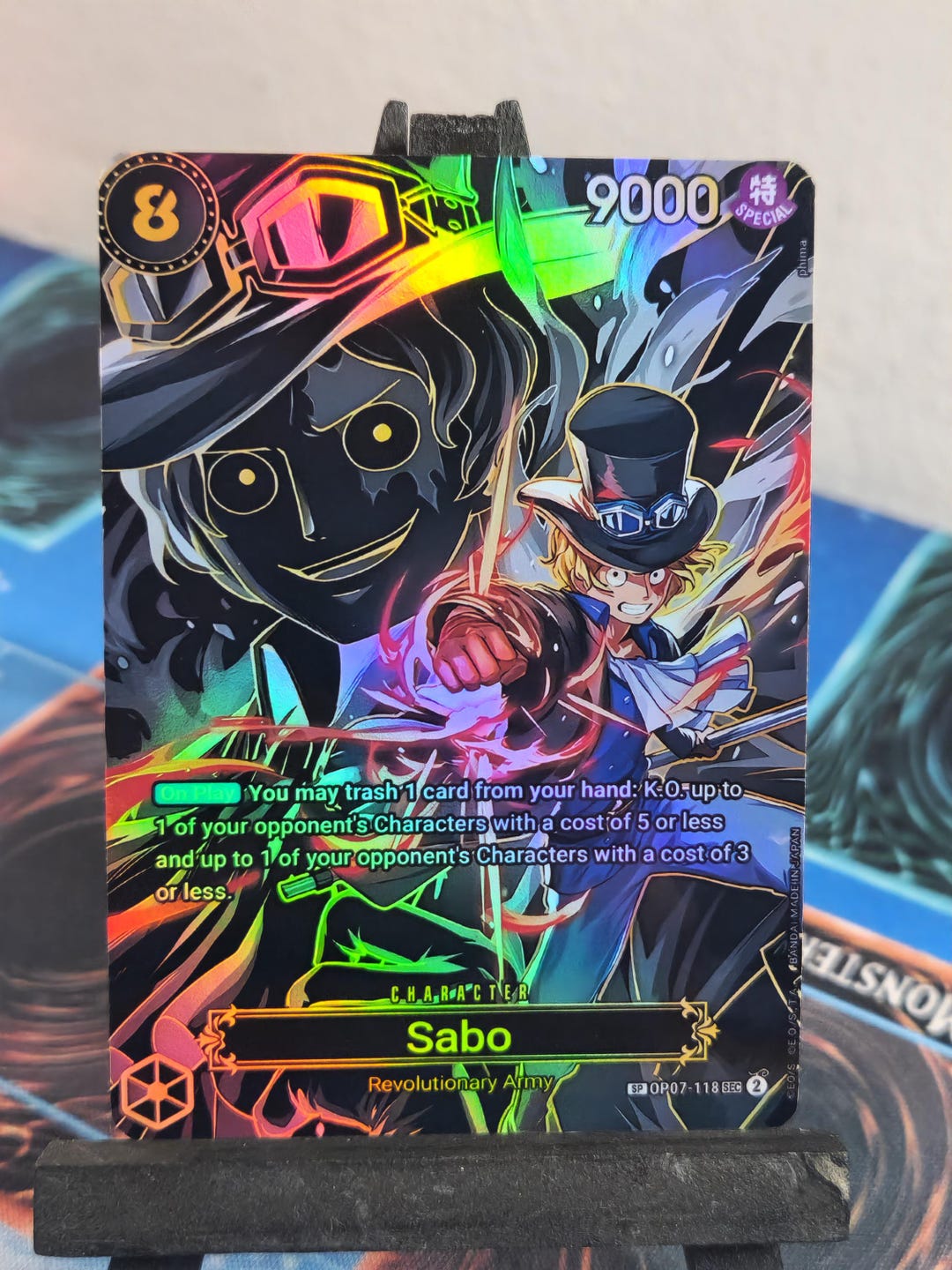 Sabo SP Alt Art Op07-118 One Piece Proxy Op13 - Etsy