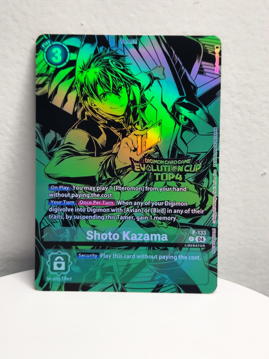 Shoto Kazuma Evolution Cup P-133 Digimon Proxy - Etsy