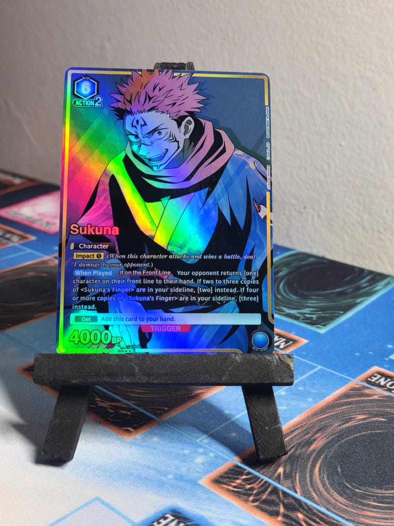 Sukuna Alt Art JJK-1-048 Union Arena Proxy - Etsy