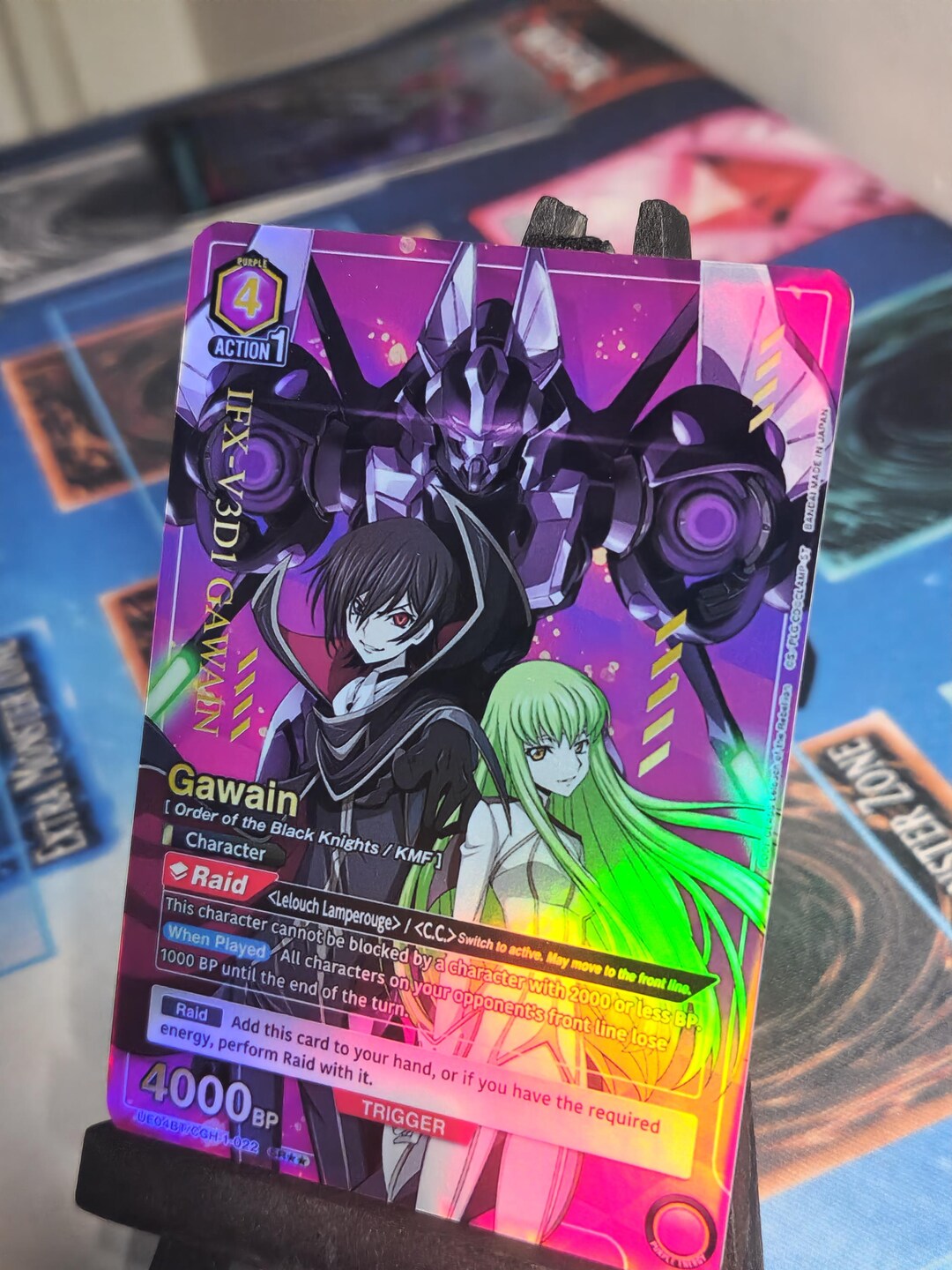 Gawain Alt Art CGH-1-021 Union Arena Proxy Code Geass - Etsy