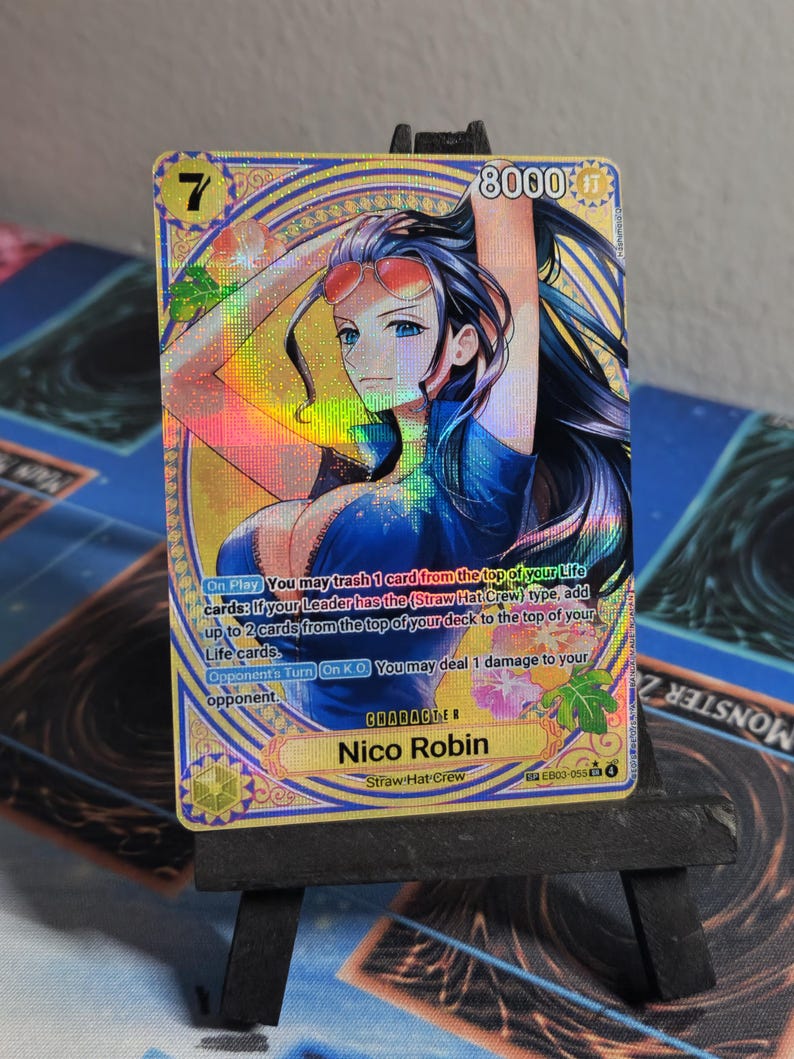 Nico Robin SP Alt Art EB03-055 One Piece Proxy - Etsy