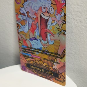 Monkey D Luffy Gear 5 Op05-119 One Piece World Proxy - Etsy