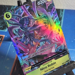 Nico Robin Alt Art OP09-107 One Piece Proxy - Etsy