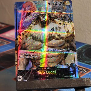 Rob Lucci Leader Op07-079 | One Piece | Proxy |card - Etsy
