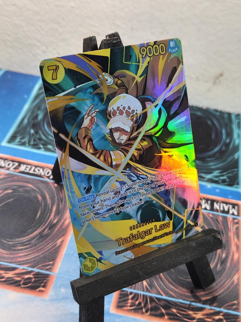Trafalgar Law SP Alt Art OP10-119 One Piece Proxy - Etsy