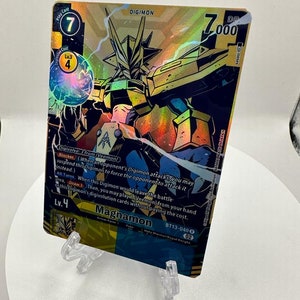 Magnamon Alt Art BT13-040 Digimon Proxy - Etsy