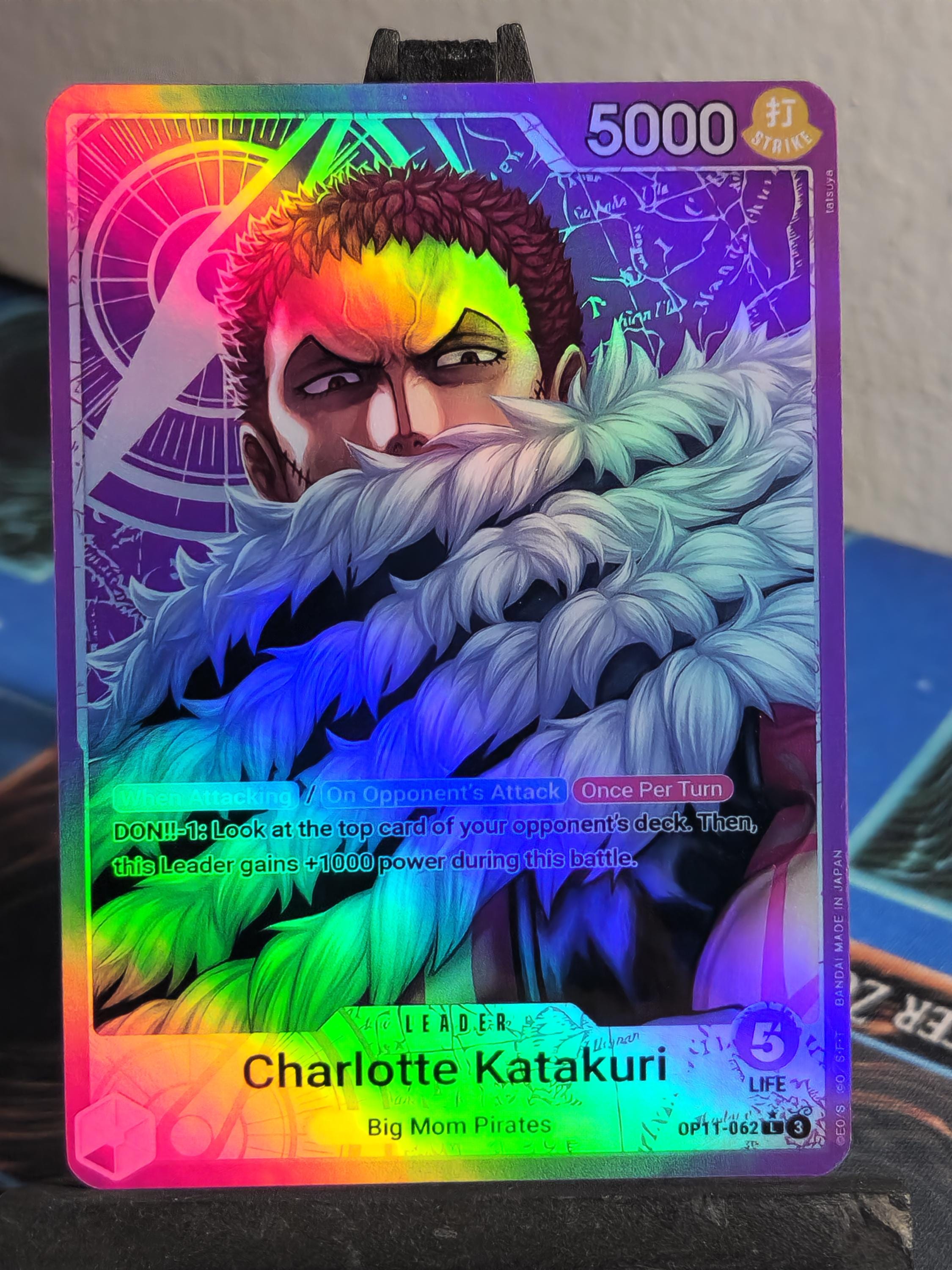 Charlotte Katakuri Leader Alt Art OP11-062 One Piece Proxy - Etsy