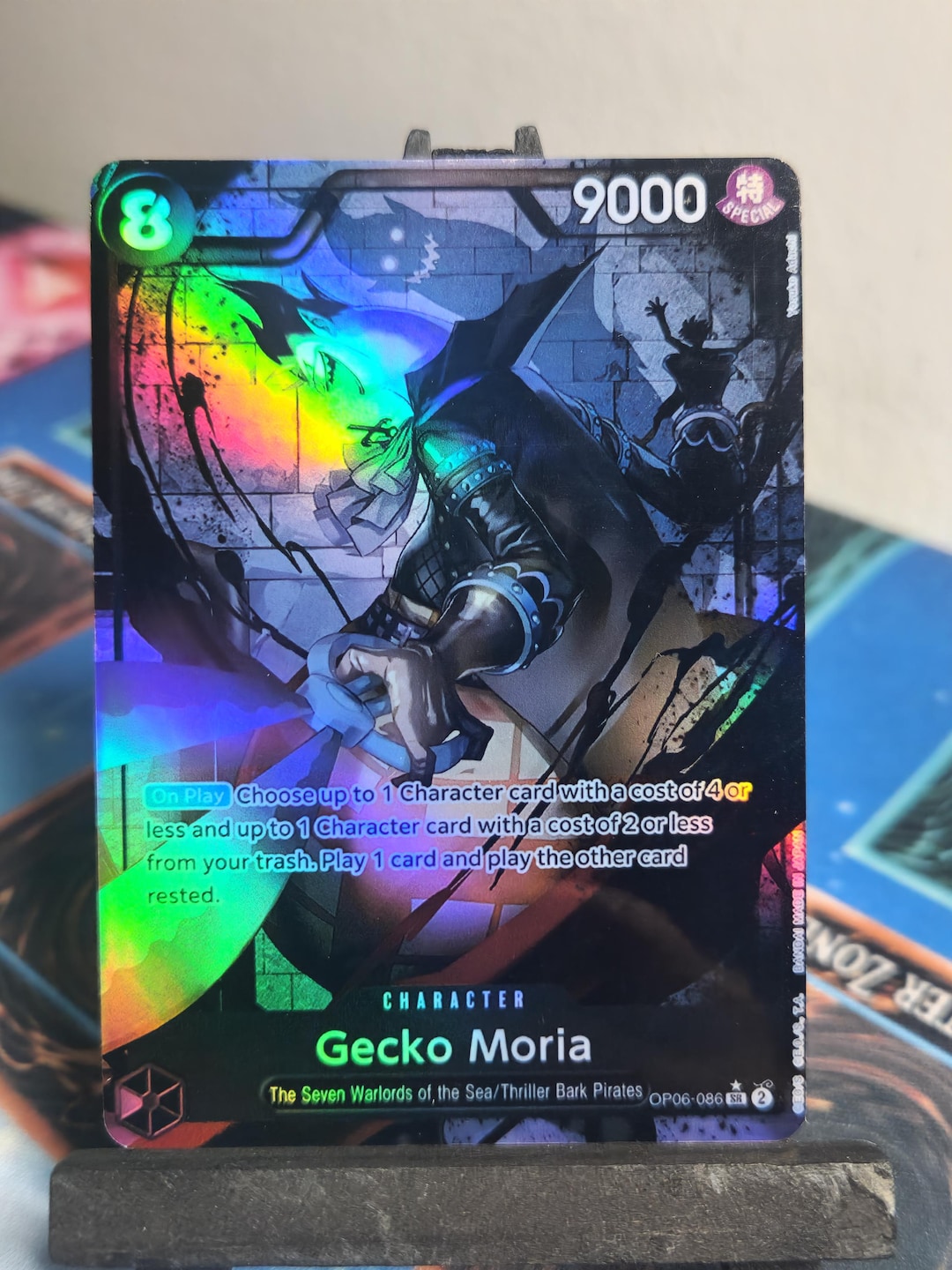 Gecko Moria PRB01 Alt Art Op06-086 One Piece Proxy - Etsy